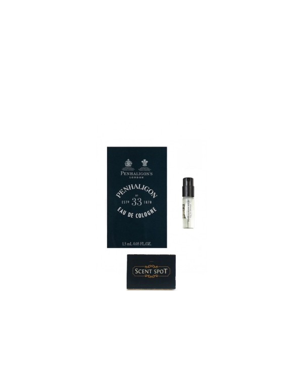 Authentic Original Penhaligon's No. 33 (Vial / Sample) 1.5ml Eau De ...