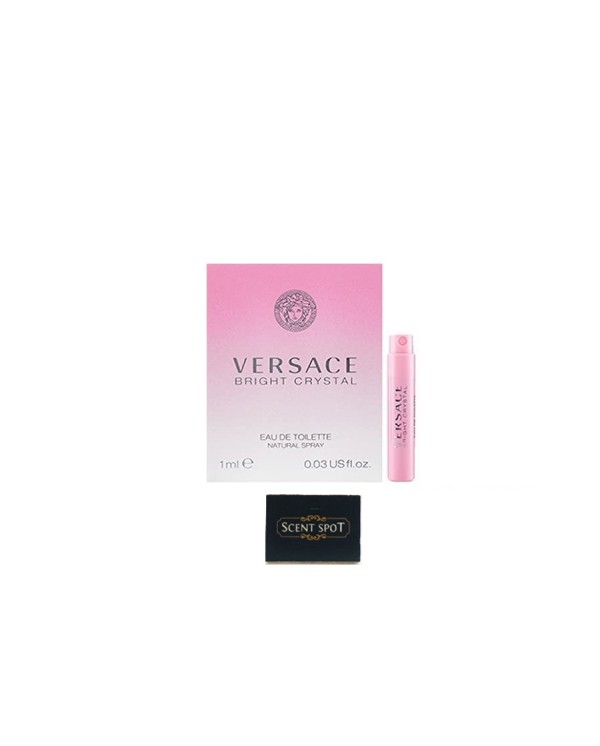 Authentic Original Versace Bright Crystal (Vial / Sample) 1ml Eau De ...