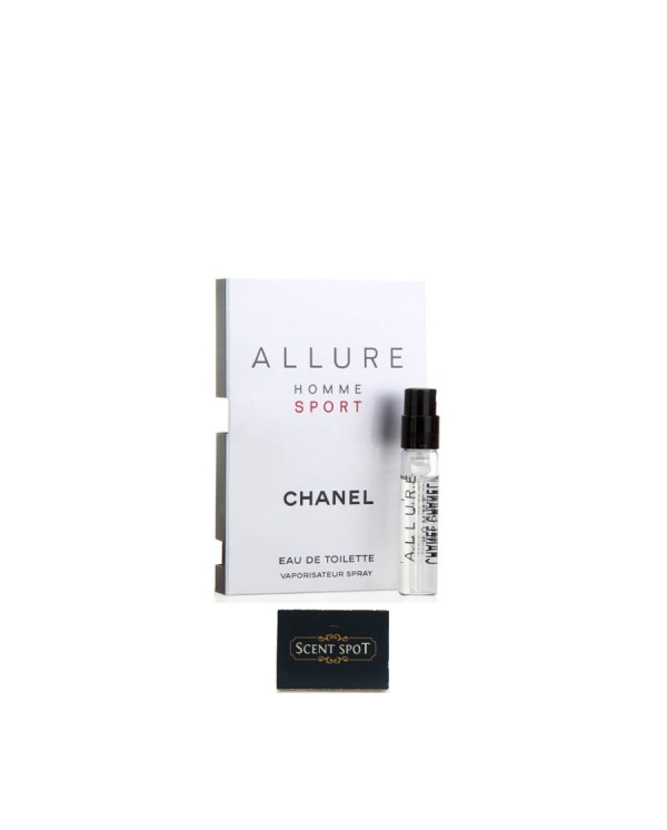 Authentic Original Chanel Allure Homme Sport (Vial / Sample) 1.5ml Eau ...