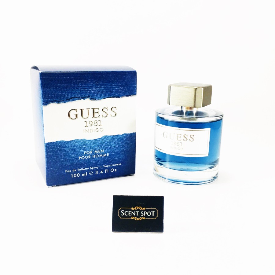 1981 Indigo by Guess (New in Box) 100ml Eau De Toilette Spray (Men)