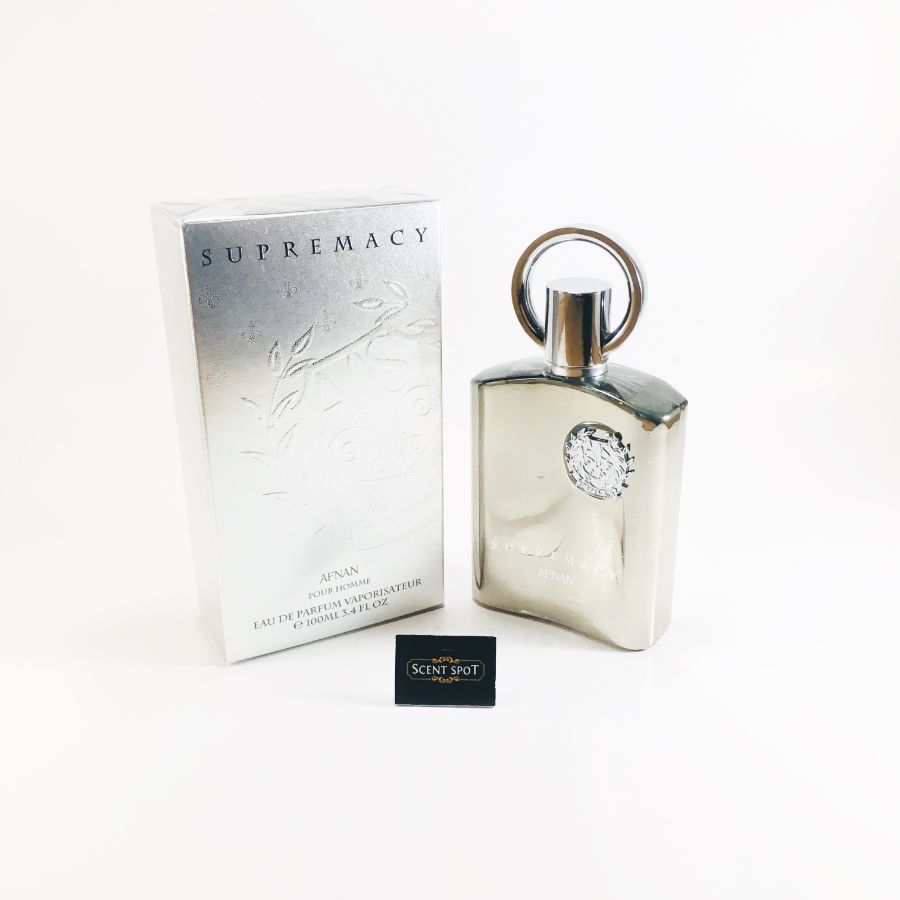 Supremacy Silver by Afnan (New in Box) 100ml Eau De Parfum Spray (Men)