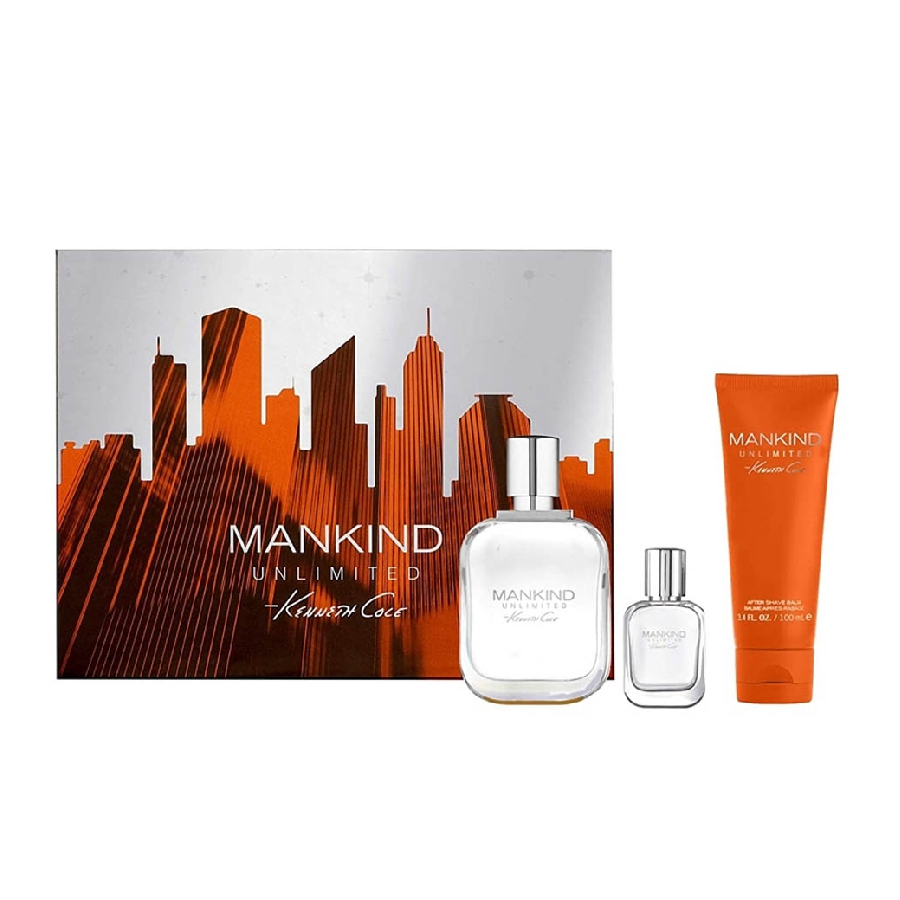Authentic Original Kenneth Cole Mankind Unlimited (Gift Set) - 100ml ...