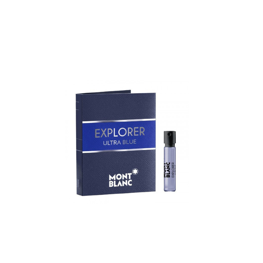 Authentic Original Mont Blanc Explorer Ultra Blue (Vial / Sample) 2ml ...