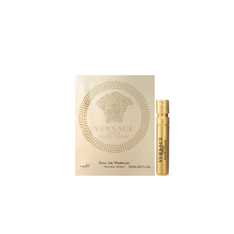 Authentic Original Versace Eros Pour Femme (Vial / Sample) 1ml Eau De ...