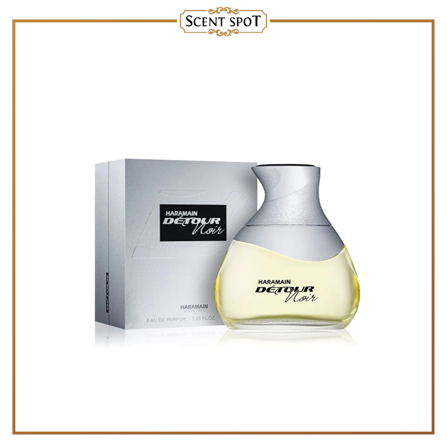 Authentic Original Al Haramain Detour Noir (New in Box) 100ml Eau De ...