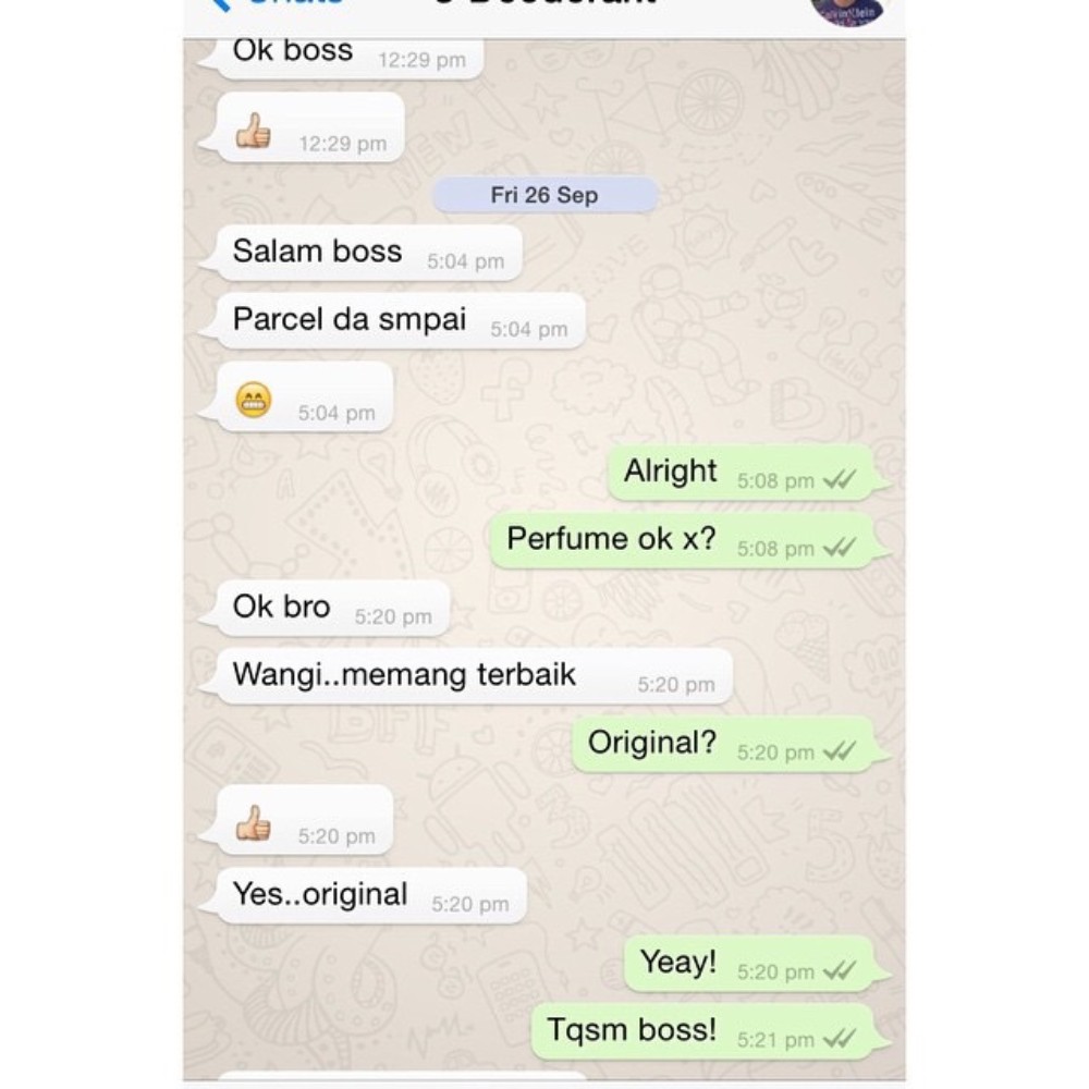WhatsApp's Feedbacks